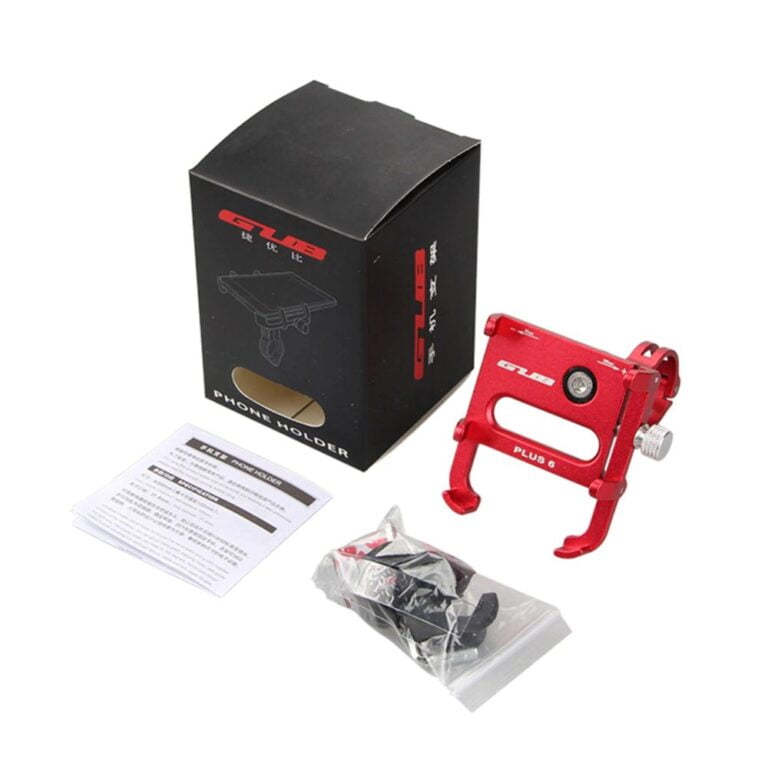 Kovový držák telefonu GUB PLUS 6 na elektro skútr | noPedals.cz